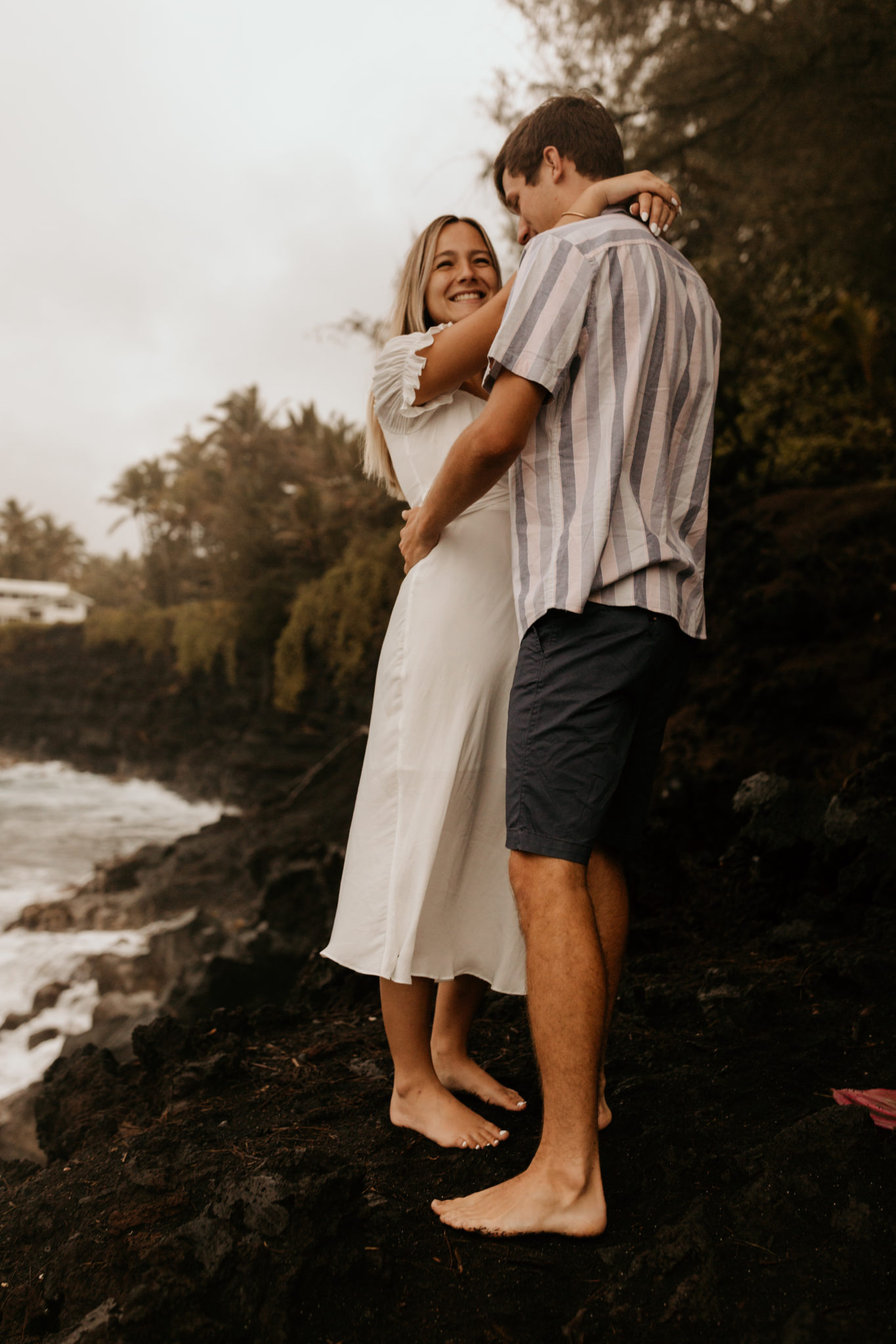Hawaii Honeymoon at Kehena Beach by Casey Ripp Photography