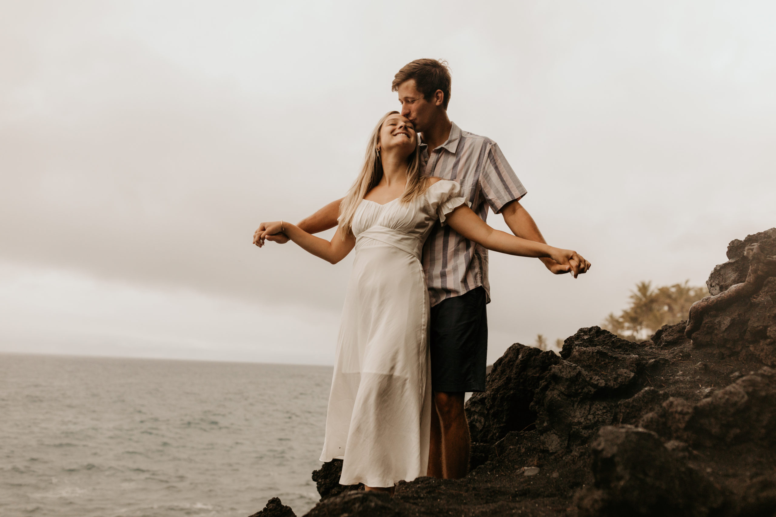 Hawaii Honeymoon at Kehena Beach by Casey Ripp Photography