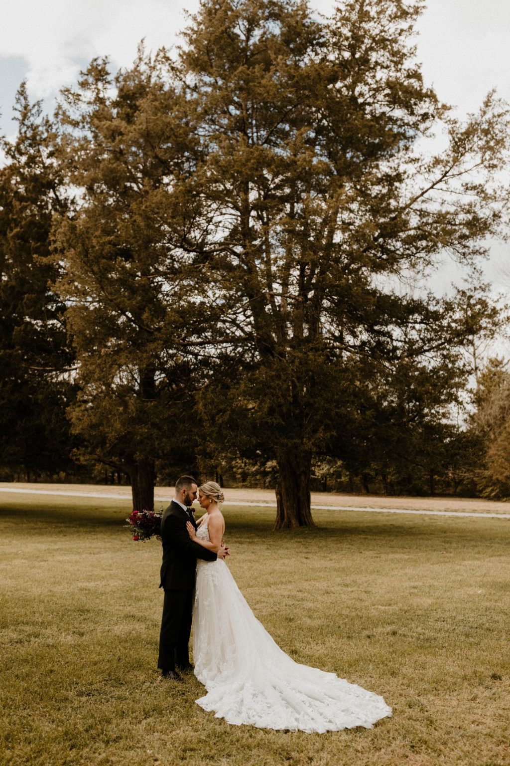 Spring Farm Wedding at Seven Springs by Casey Ripp Photography