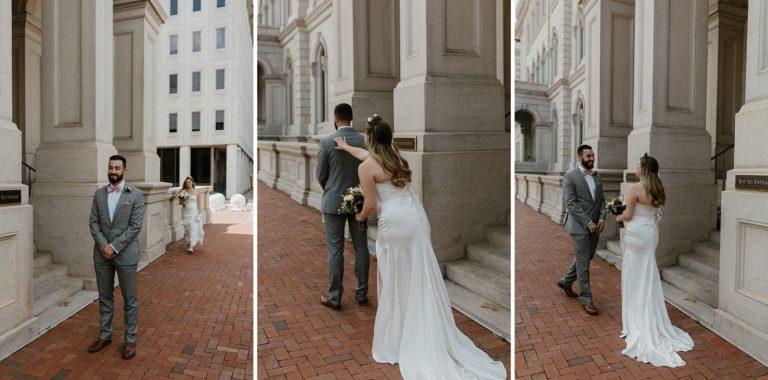 Intimate Downtown Virginia Elopement by Casey Ripp Photography