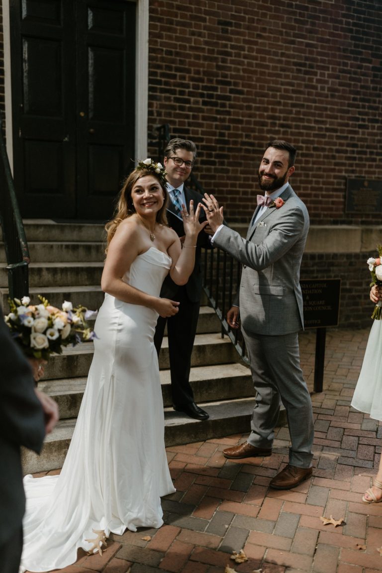 Intimate Downtown Virginia Elopement by Casey Ripp Photography